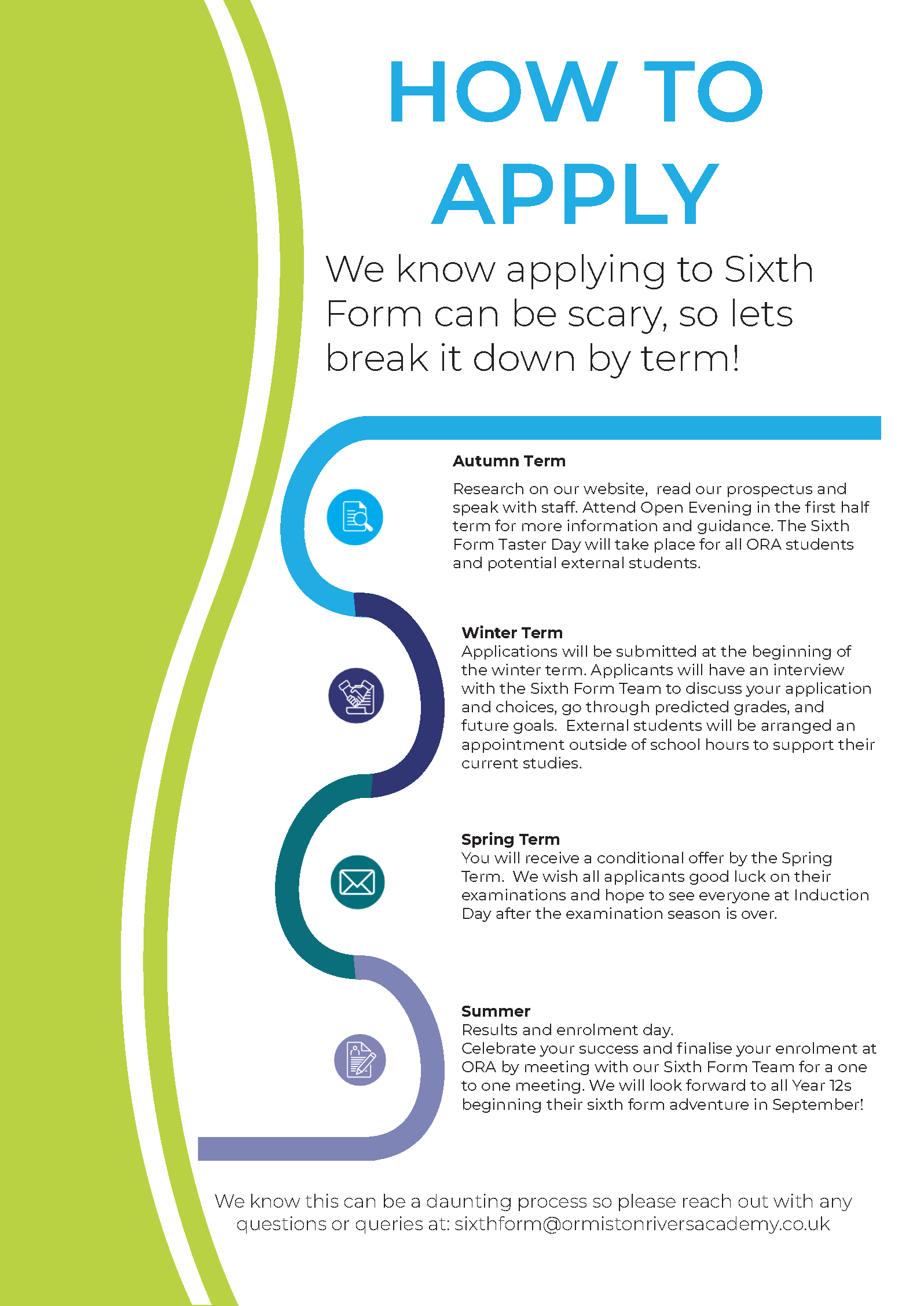 Ormiston Rivers Academy - Sixth Form Admissions